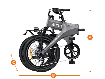 Test et Avis du ENGWE C20 Pro : un vélo électrique compact et pliable ...